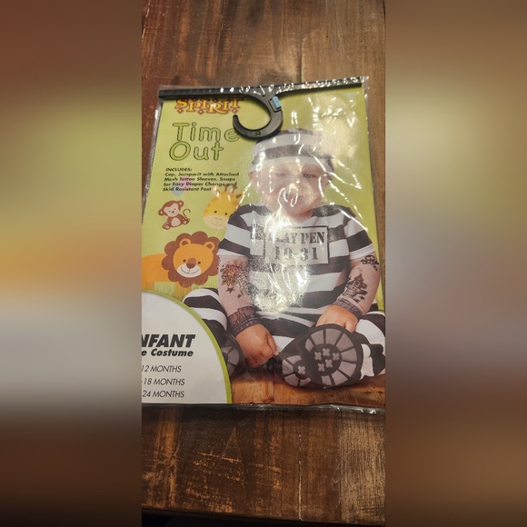 Source Unknown | Costumes | Nwt Time Out Prison Costume | Poshmark